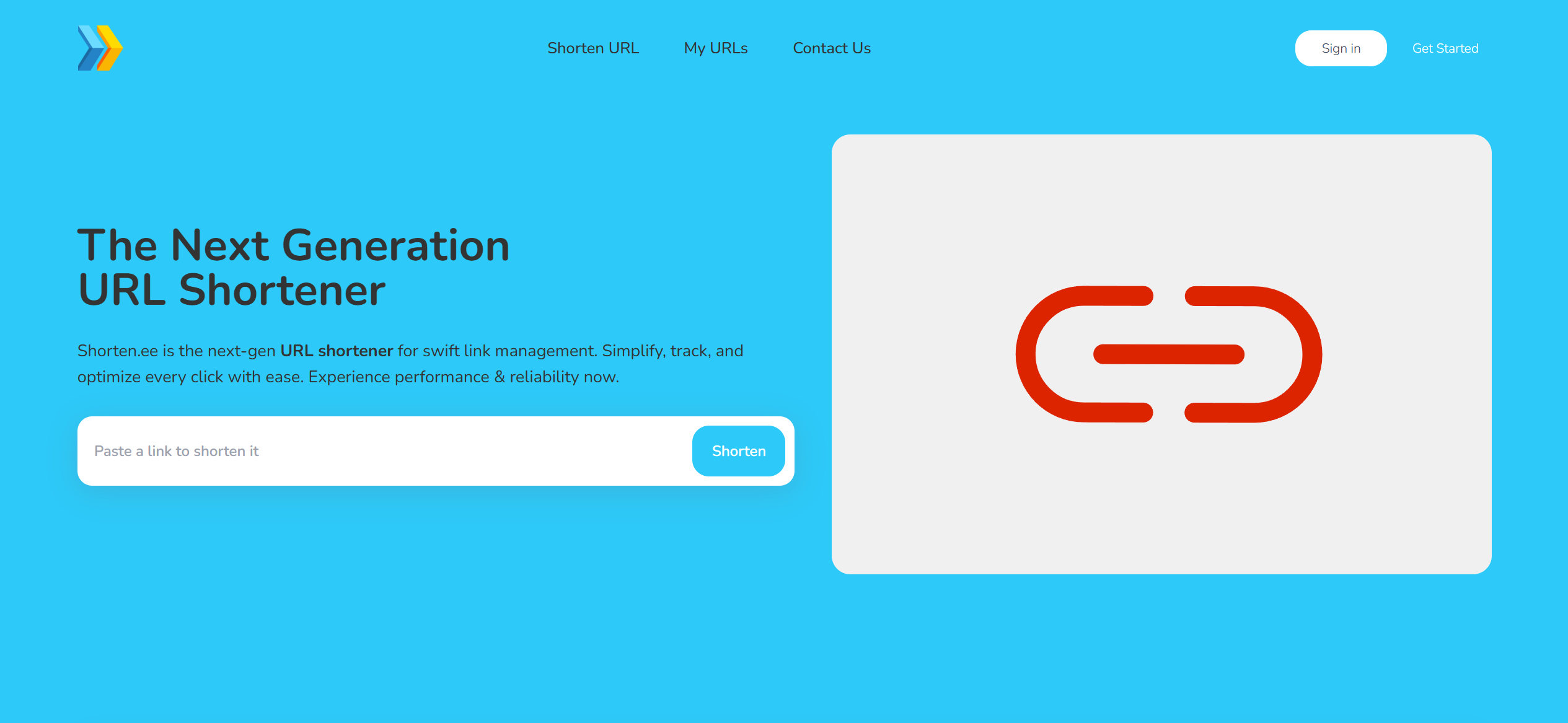 The Next-Gen URL Shortener for Swift Link Management | Shorten.ee